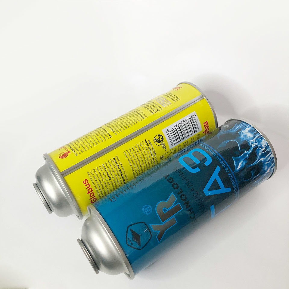 4 สี CMYK & Panton Color Butane Gas Jar แผ่นดีบุก